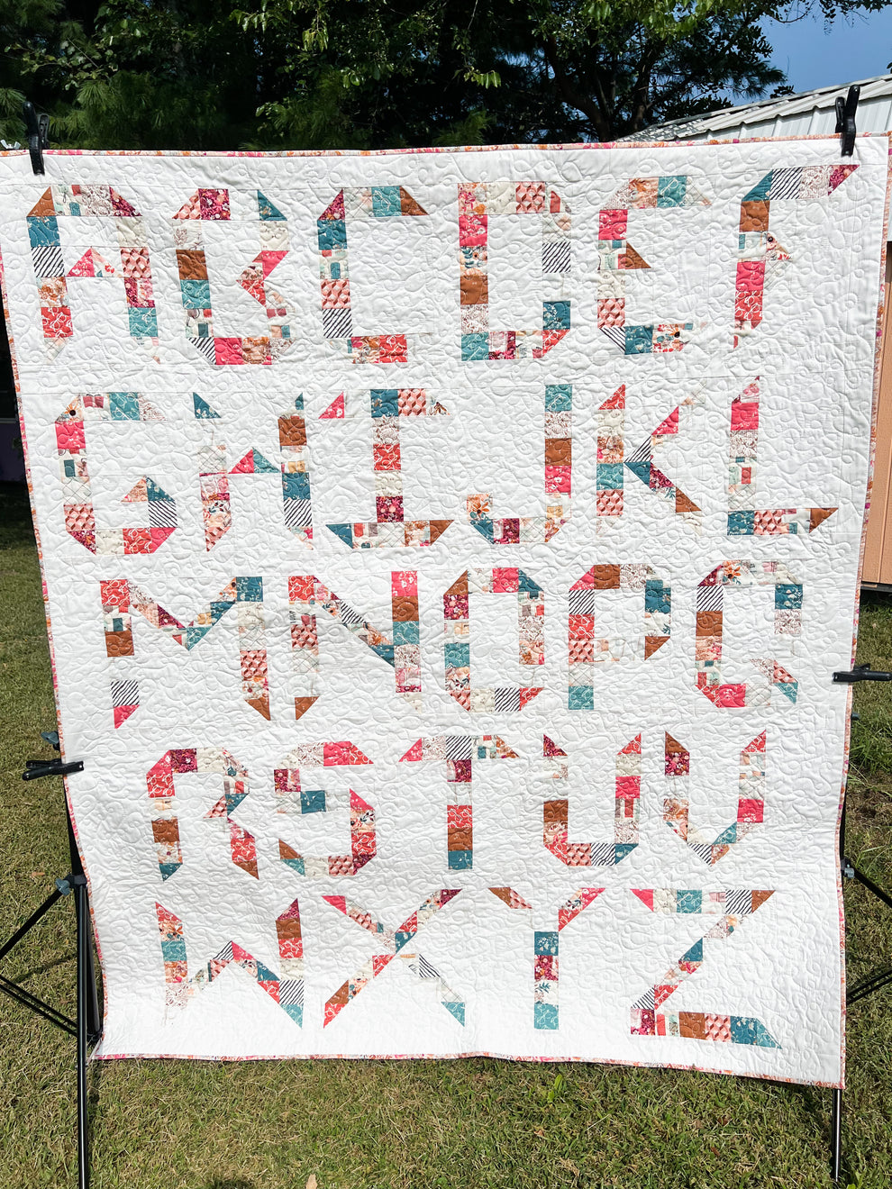 Patchwork Alphabet Quilt Pattern (PDF Copy) – Stitch Obsessed