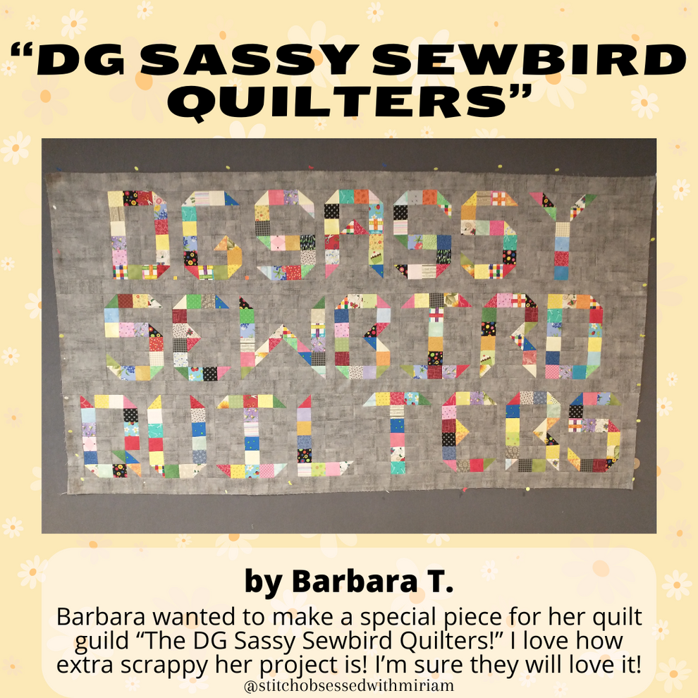 Patchwork Alphabet Quilt Pattern (PDF Copy) – Stitch Obsessed